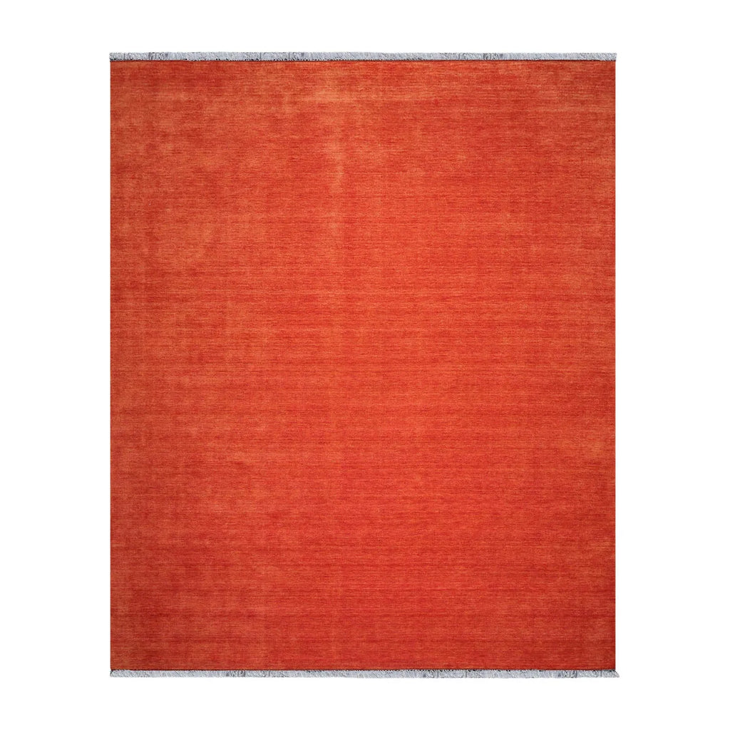 Multi Sizes Burnt Orange Hand Loomed Persian Area Rug | Oriental Rug of ...