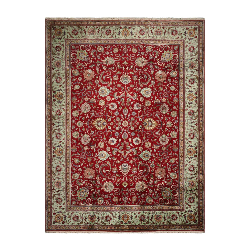 10x14 Red Hand Knotted Persian Area Rug | Oriental Rug of Houston ...